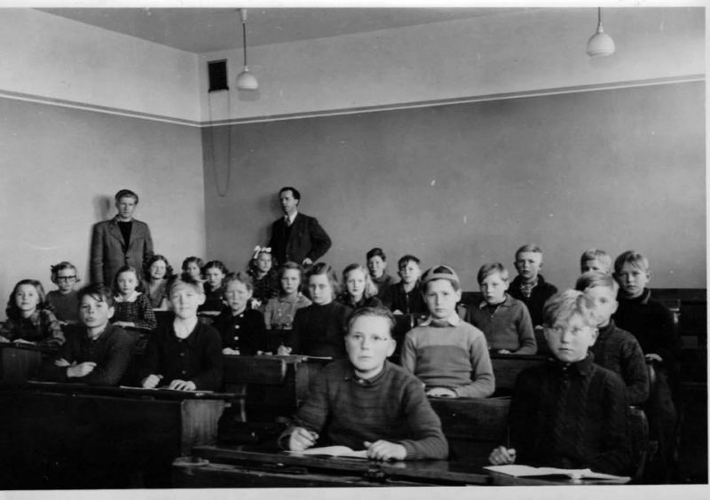 Fensmark Skole-År 1950 - Nye & Gamle Fensmark